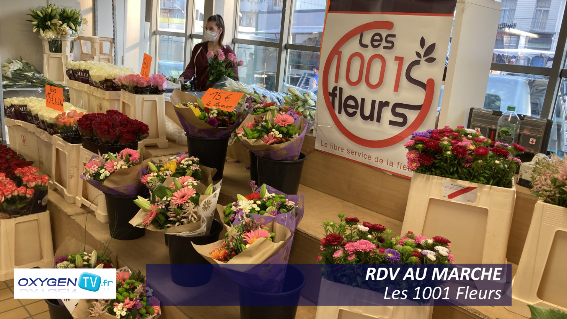 1001 FLEURS sur OxygenTV